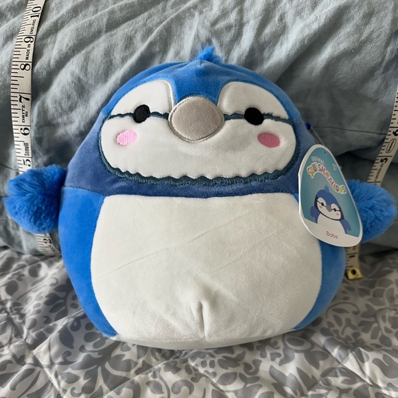 Squishmallows | Toys | Blue And White Plush Blue Jay Toy Babs ...